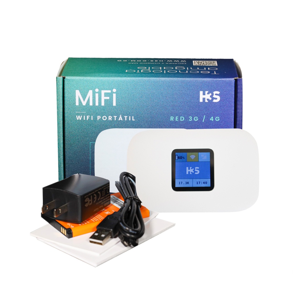 MiFi red móvil 4G para WiFi Portátil | Tienda H3S